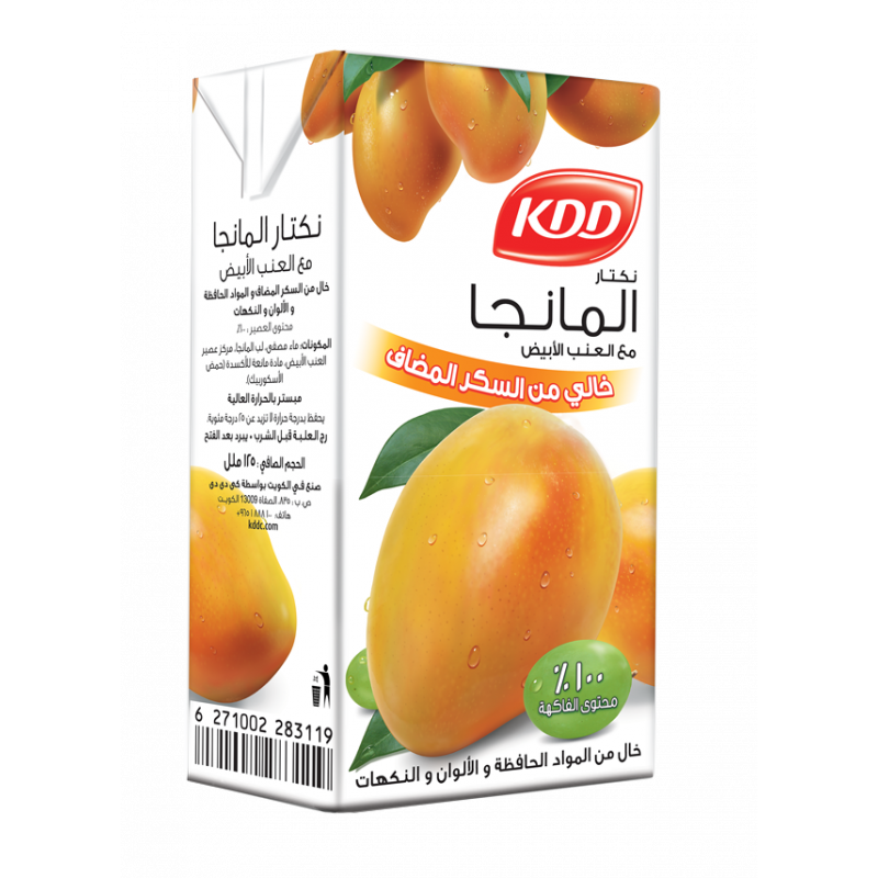 Mango Nectar (No Added Sugar) 125ml