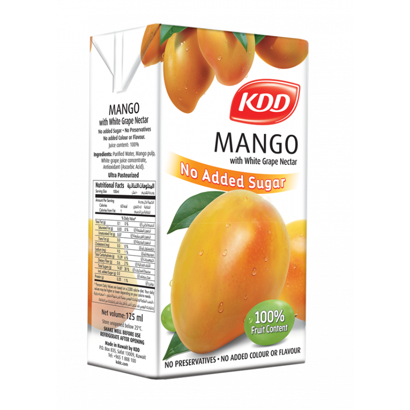 Mango Nectar (No Added Sugar) 125ml